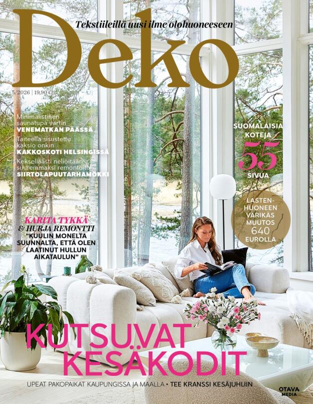 Meeri Koutaniemi ja Sami Yaffa esittelevät upean kotinsa - Kotiliesi.fi